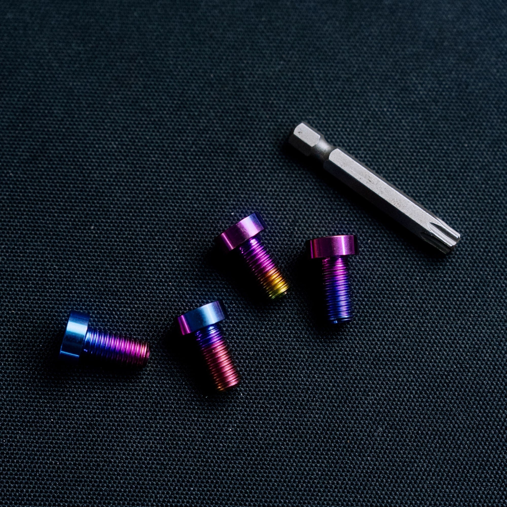 Sim Rig Titanium Bolt Set – M8-16mm Bolts – SPEC Simulations
